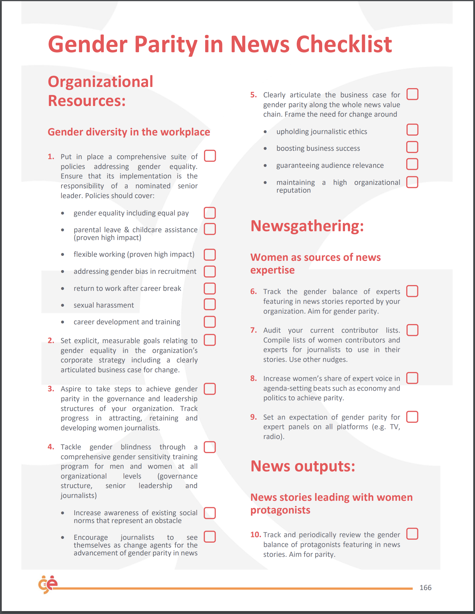 Female representation in news leadership and coverage - Media Helping Media