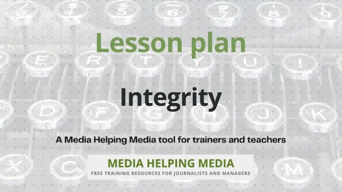 Integrity and journalism - Media Helping Media