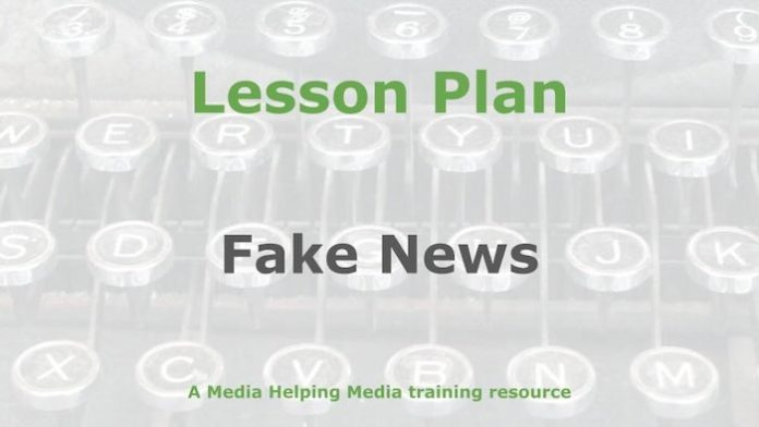 Lesson: Fake news and trust chains - Media Helping Media