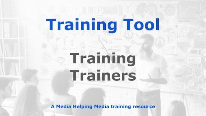 Training of Trainers (ToT) - Media Helping Media